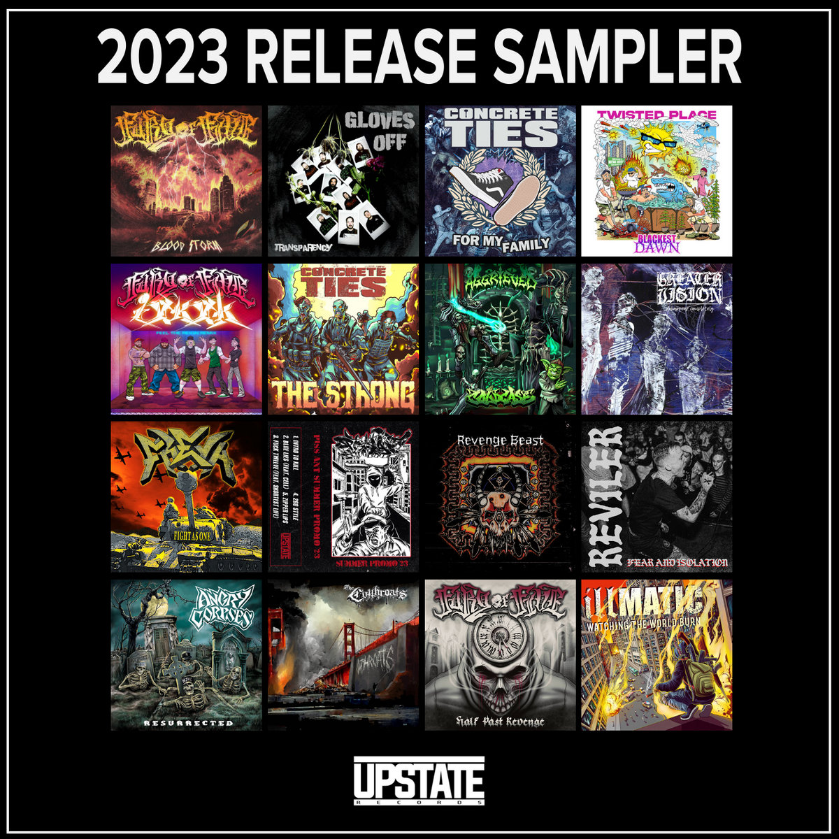 2023 Release Sampler | UPSTATE RECORDS