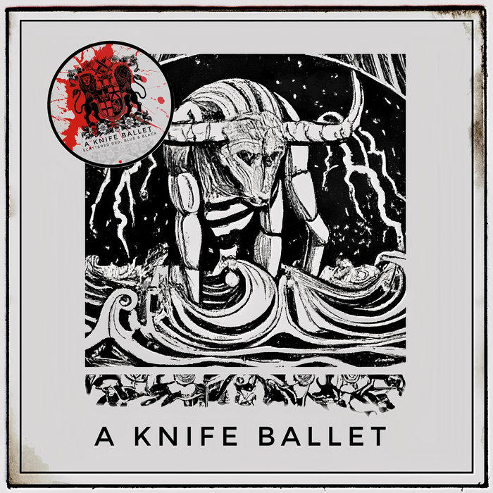 Scattered Red, Blue & Black | A KNIFE BALLET