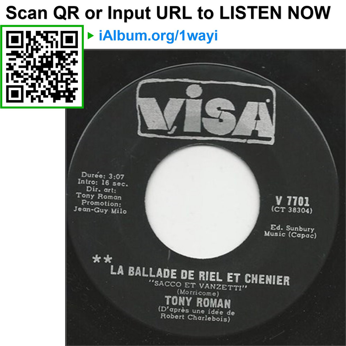 La Ballade De Riel Et Chenier Ah Comme On Sennuie | Tony Roman