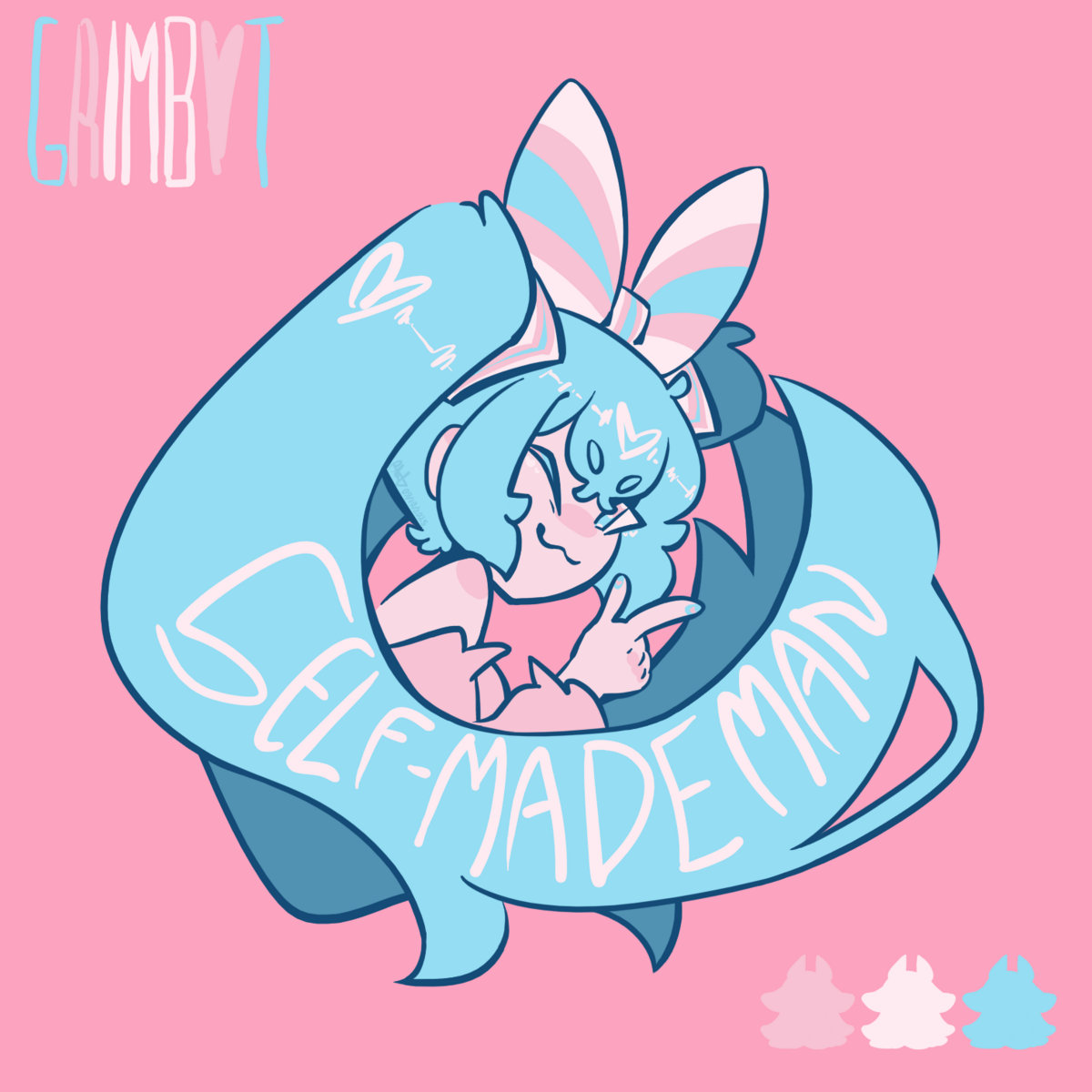 Self-Made Man (feat. Hatsune Miku) | GrimBot