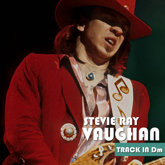 Stevie Ray Vaughan Red Guitar