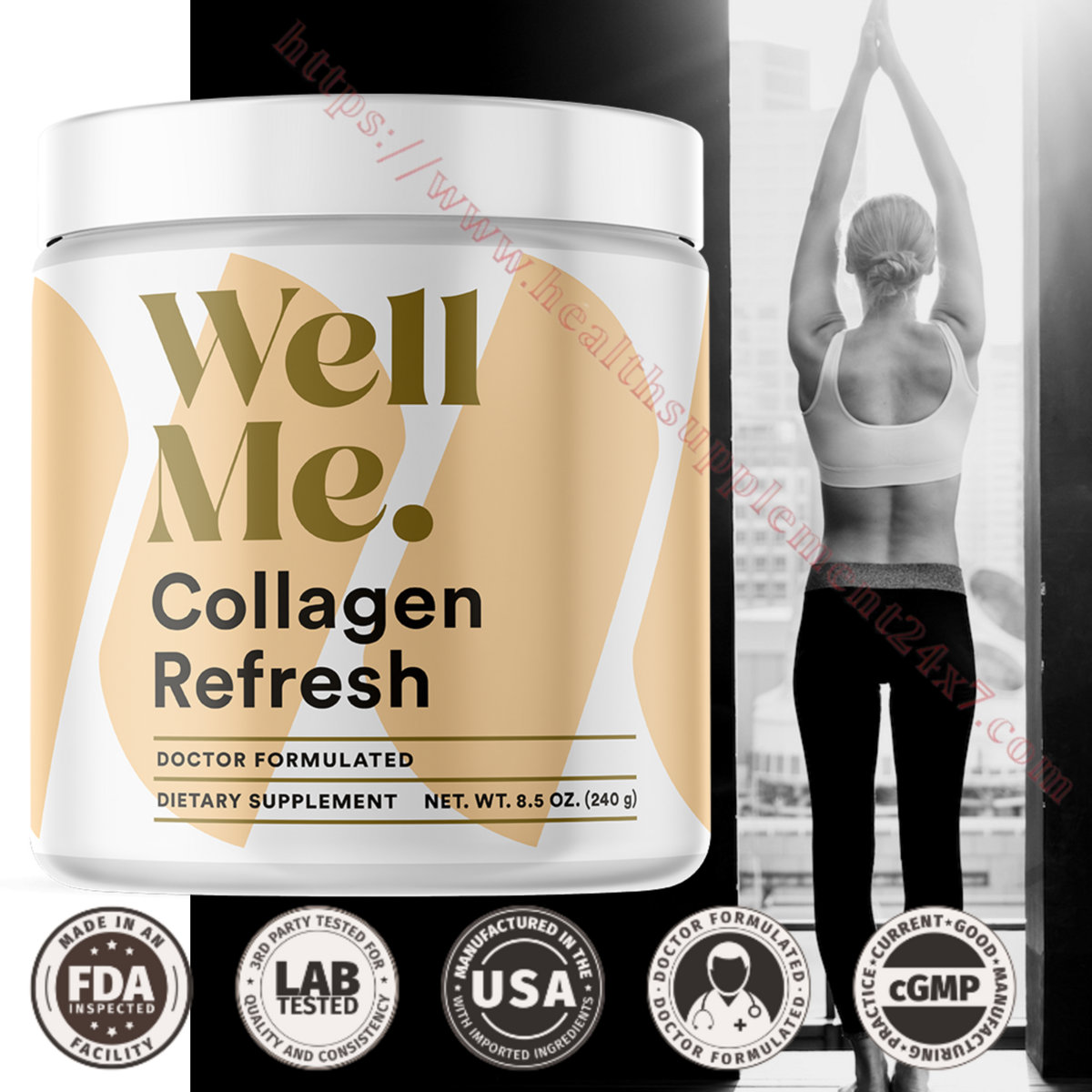 Collagen Refresh {WellMe Doctor Formulated} Giving Structure, Strength ...
