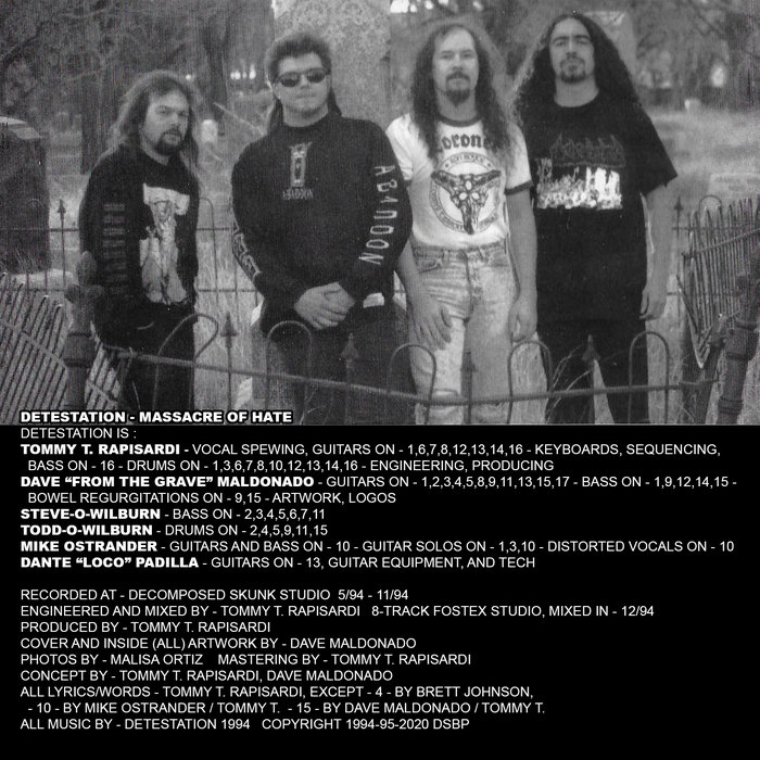 Six Pack Suicide (1994)(Remaster 2023) | DETESTATION | DSBP Records