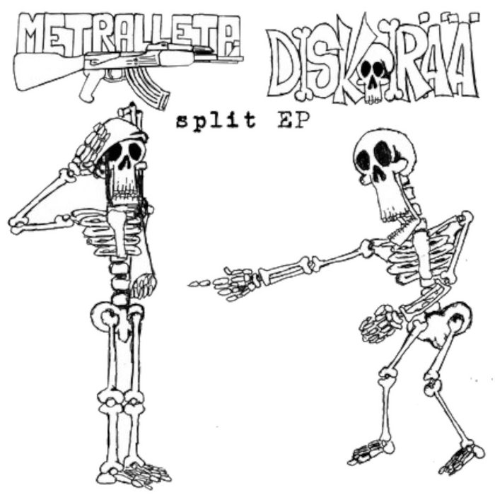 Split con metralleta | diskoiraa