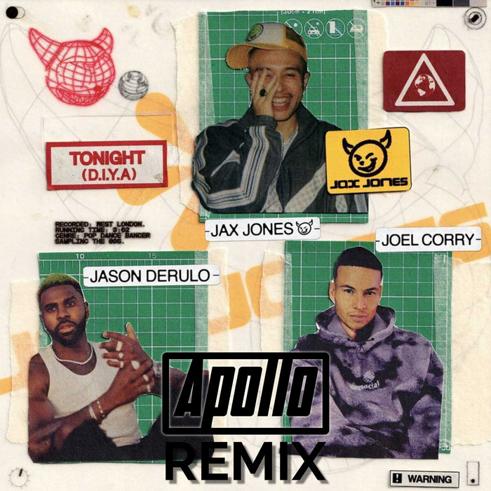 Jax Jones Joel Corry Jason Derulo - Tonight (Apollo Remix) | APOLLO.