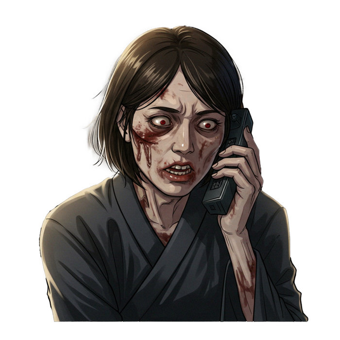 Zombie Ringtone with Japanese Announcement | Kyoko Kitamura