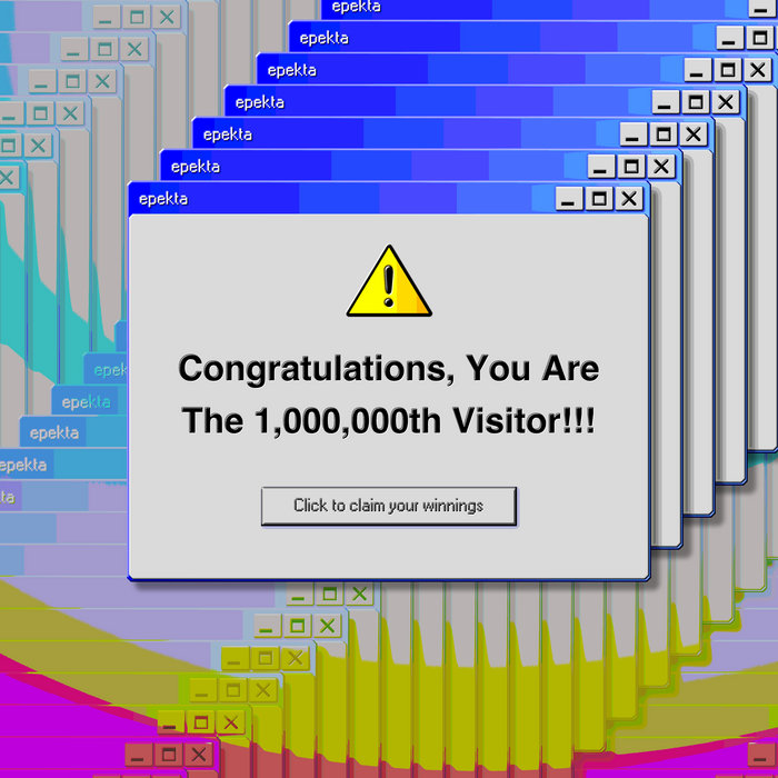 Congratulations, You Are The 1,000,000th Visitor!!! | epekta