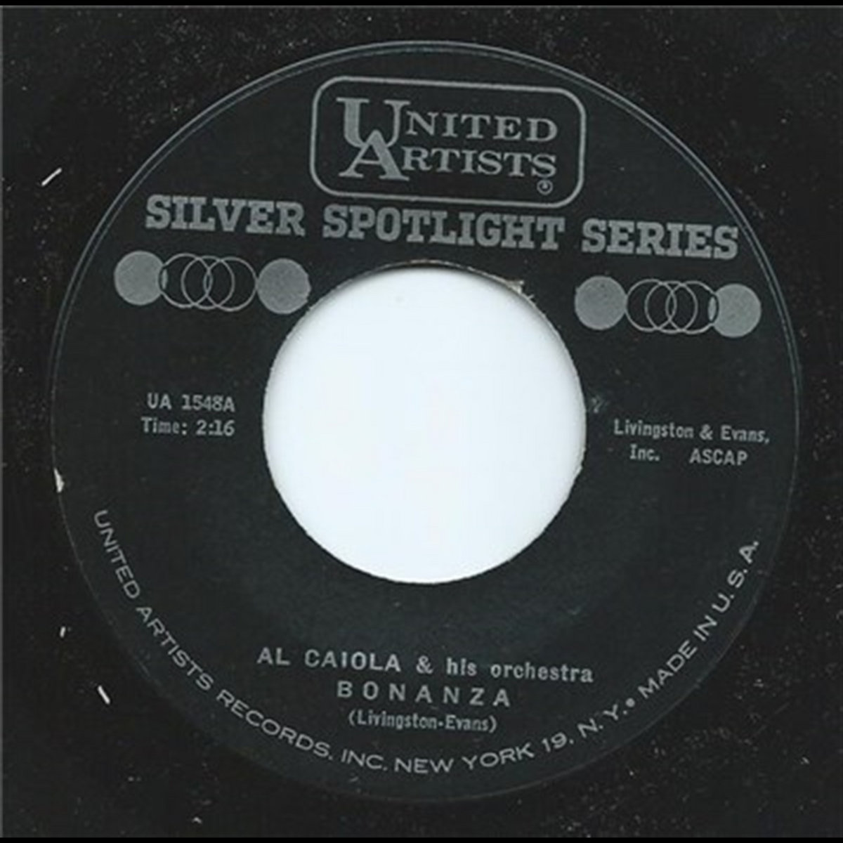 Bonanza Theme From The Rebel | Al Caiola And His Orchestra
