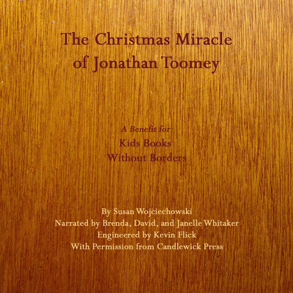 The Christmas Miracle of Jonathan Toomey | Kids Books Without Borders