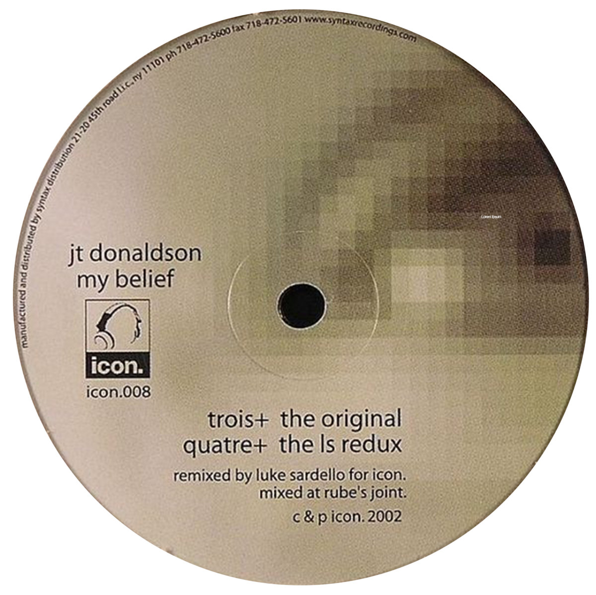 My Belief (Luke Sardello Mix) | JT DONALDSON