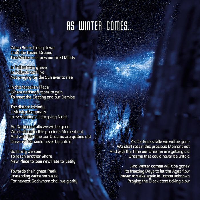 As winter comes... | Ice Ages