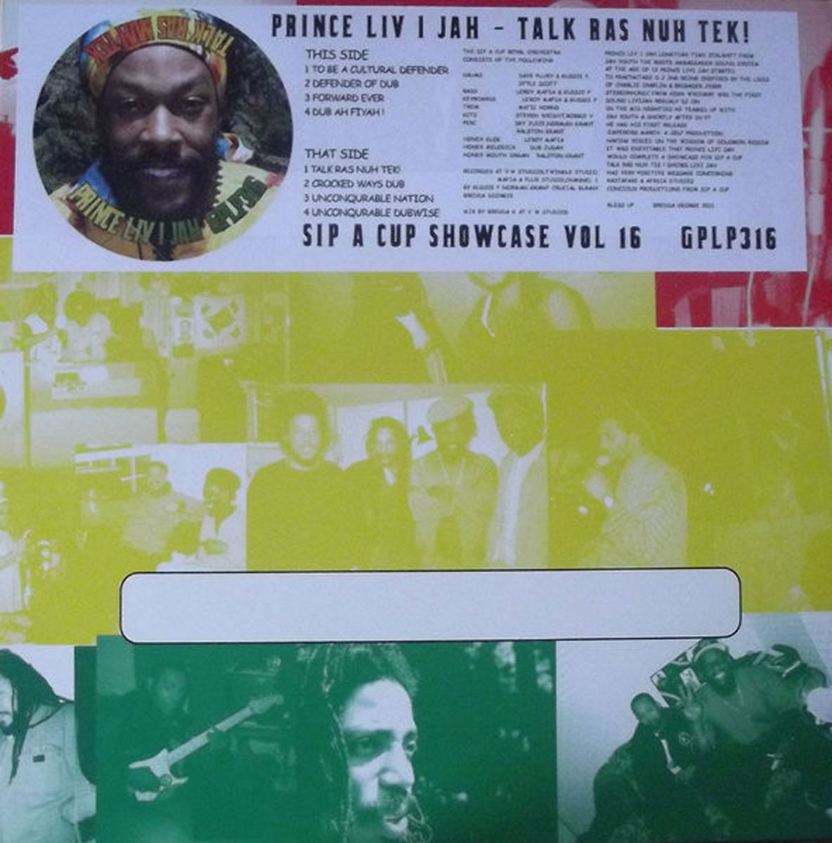 GPLP 316 .. TALK RAS NUH TEK .. DUB PLATE MIXS .. DUBCUP FT. PRINCE LIV I JAH | DUBCUP FT ...