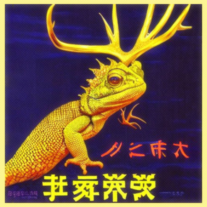 Gold Stag Lizard Head | Anatomy of the Heads