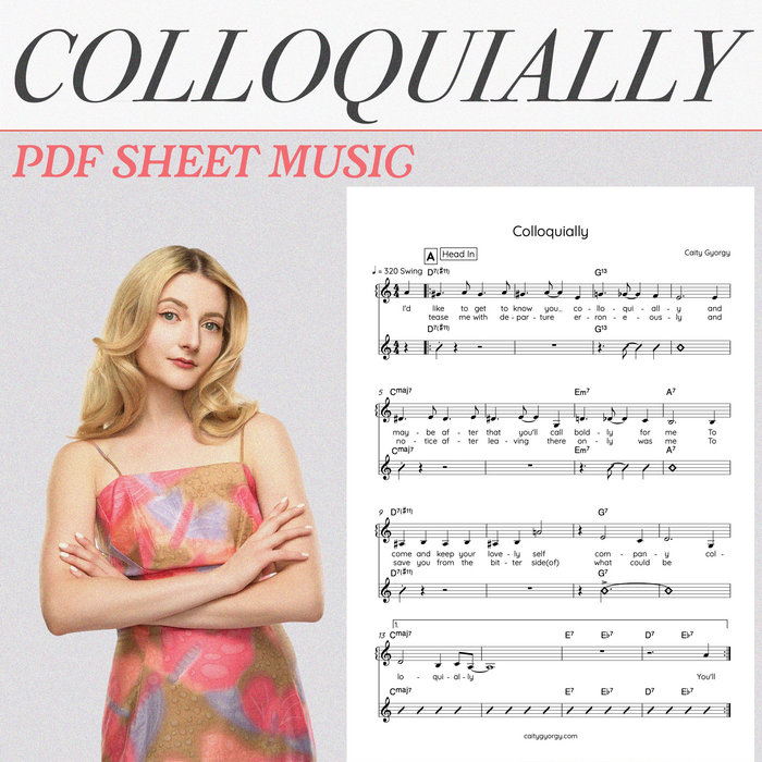 Colloquially + PDF Sheet Music | Caity Gyorgy