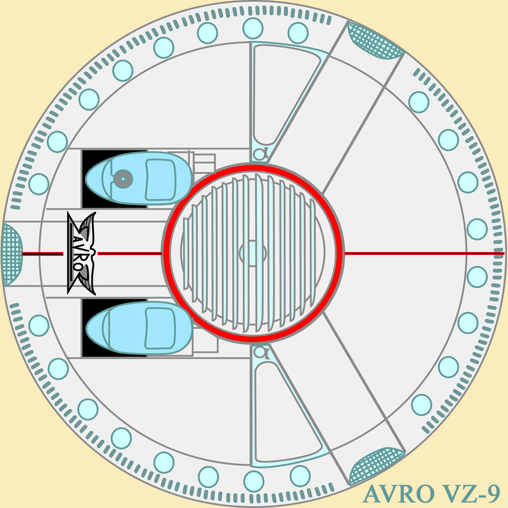 Avro VZ-9 - Under & Above the Sky | Todd Mikkelson