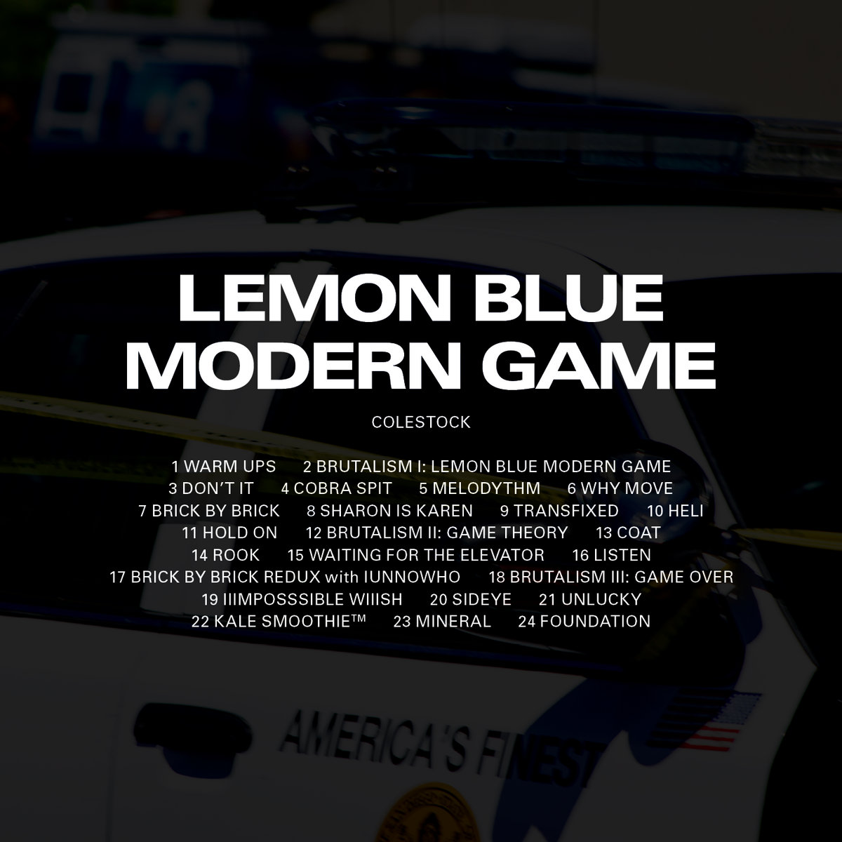 LEMON BLUE MODERN GAME LP | Colestock