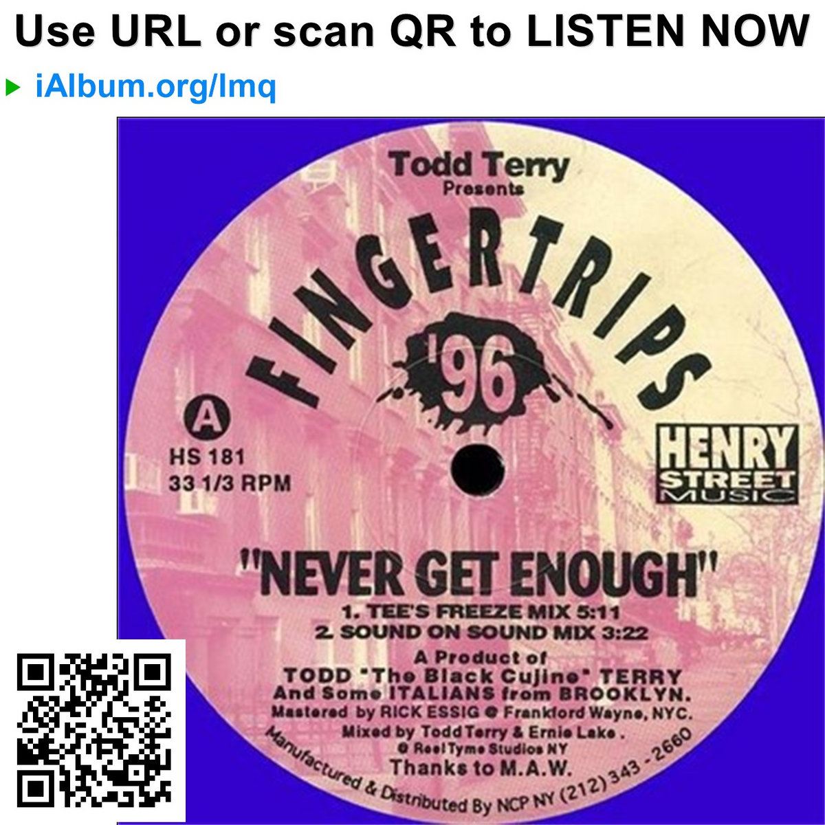 Fingertrips 96 | Todd Terry
