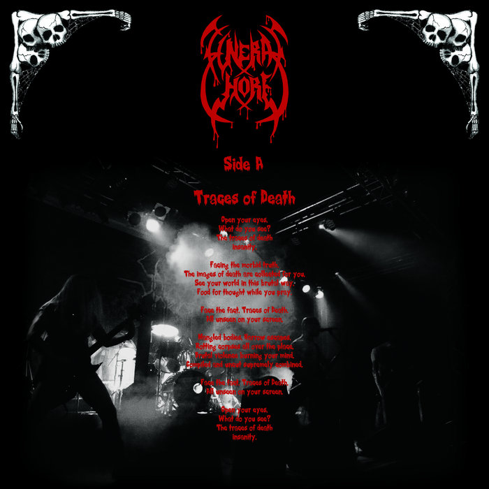 Funeral Whore Traces Of Death Funeral Whore Final Gate Records