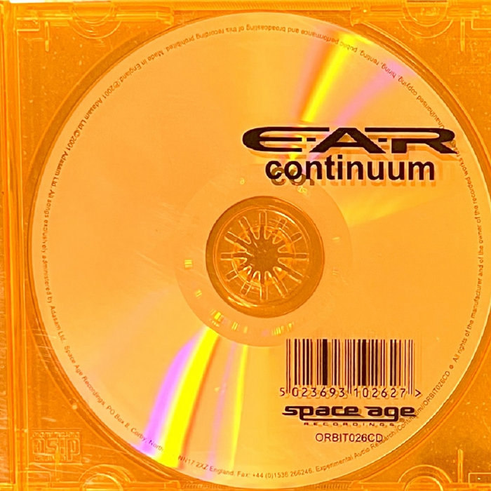 Continuum | Experimental Audio Research | Space Age Recordings