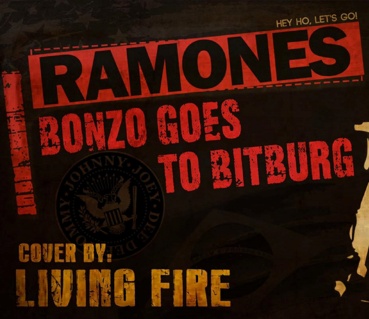 Bonzo Goes to Bitburg | Living Fire | Thumper Punk Records