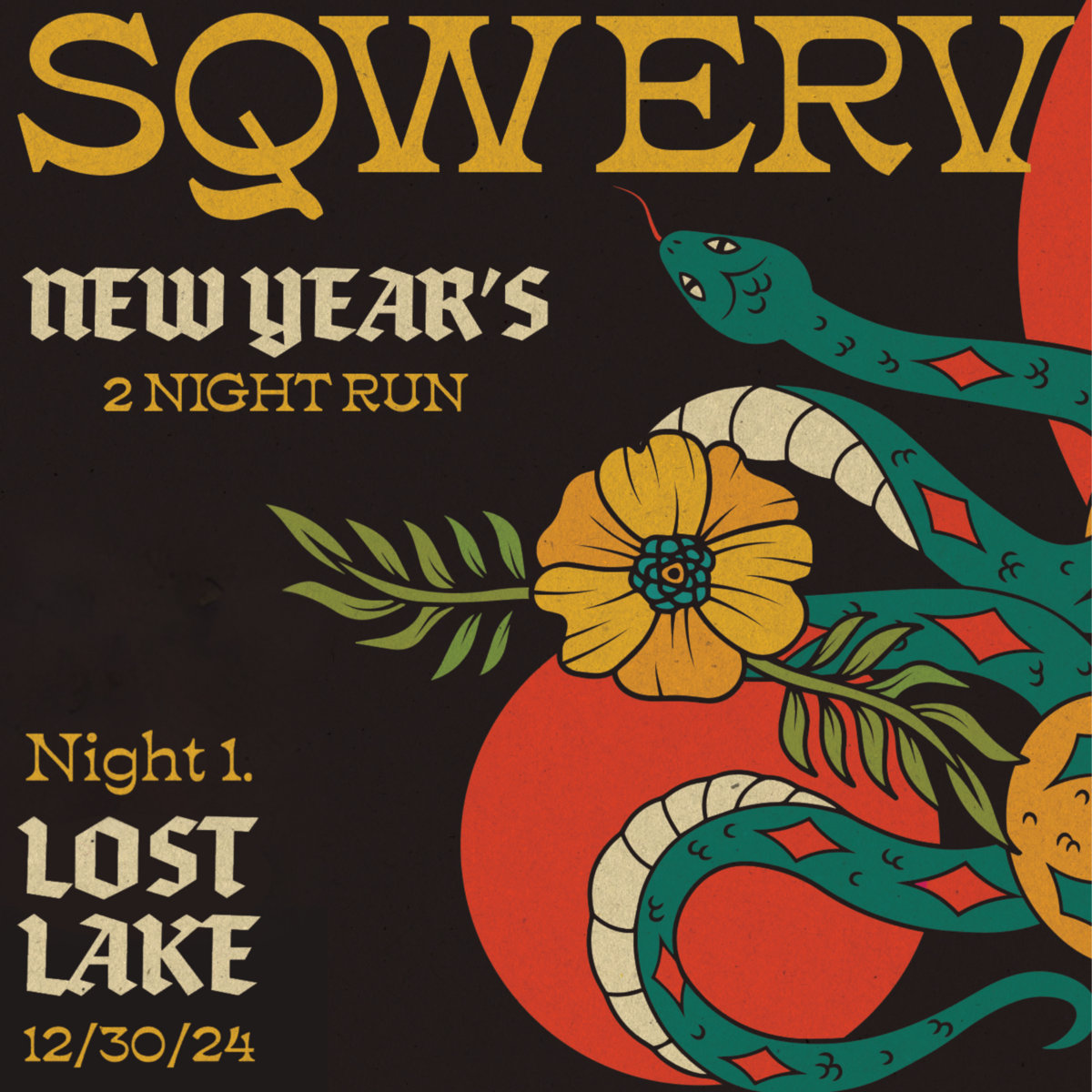 Live Sqwerv: 12/30/2024 | Lost Lake | Denver, CO | Sqwerv