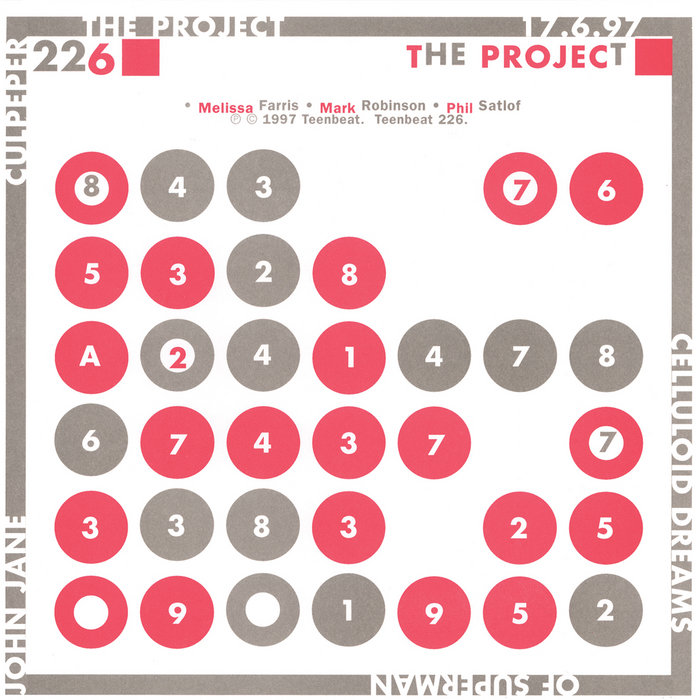 THE PROJECT 7"45 | THE PROJECT | Tuscadero