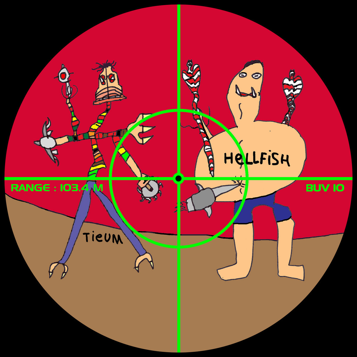 Yellow Ass | Hellfish + Tieum | deathchant records