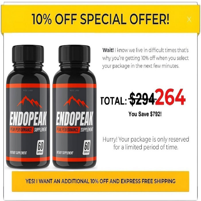 EndoPeak (Review) Sexual Staying Power and Health Ingredients! Read ...