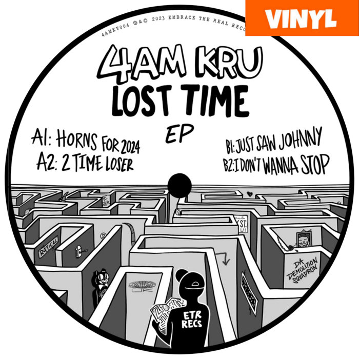 4AMKV004 - Lost Time EP | 4am Kru