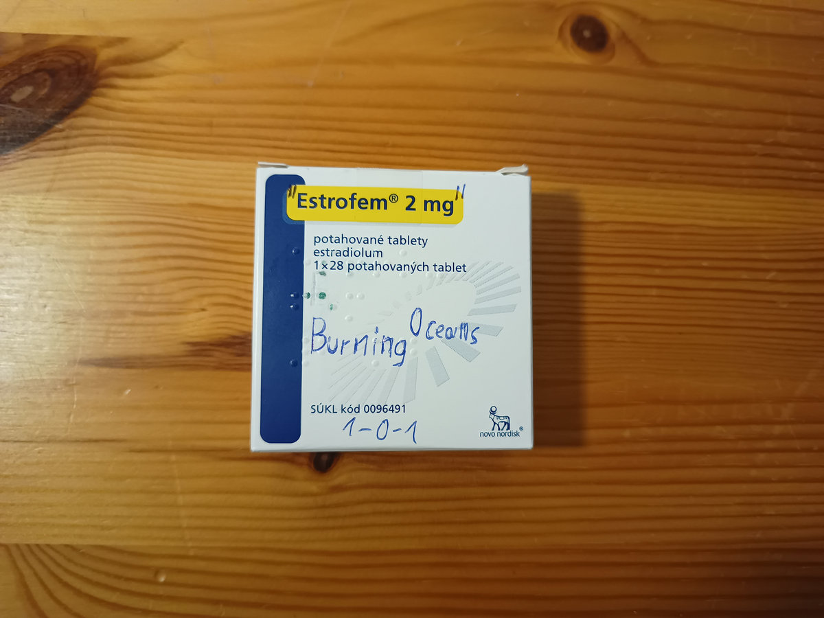 Estrofem 2mg | Burning Oceans | Endless Void Surf Club