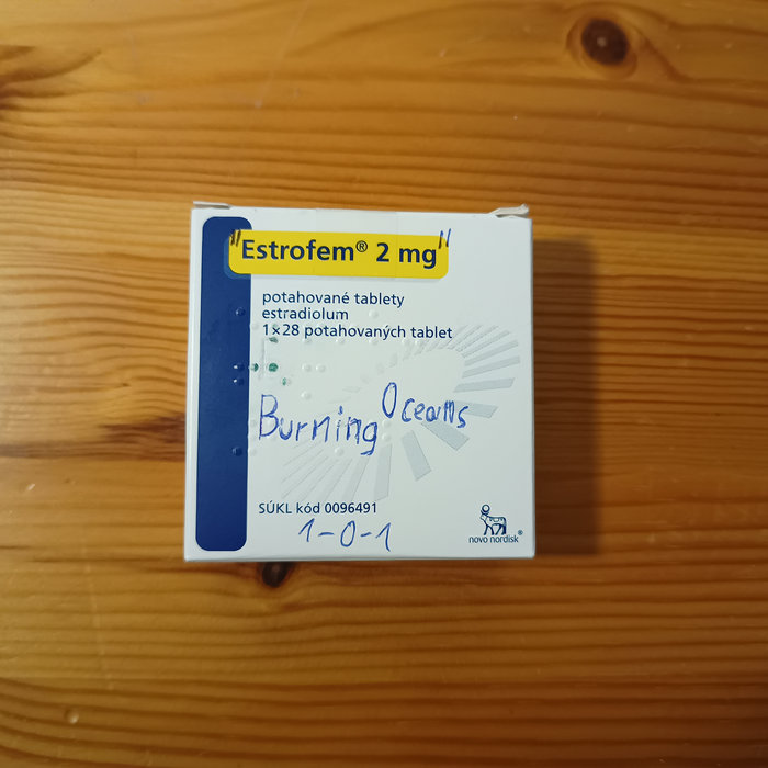 Estrofem 2mg | Burning Oceans | Endless Void Surf Club