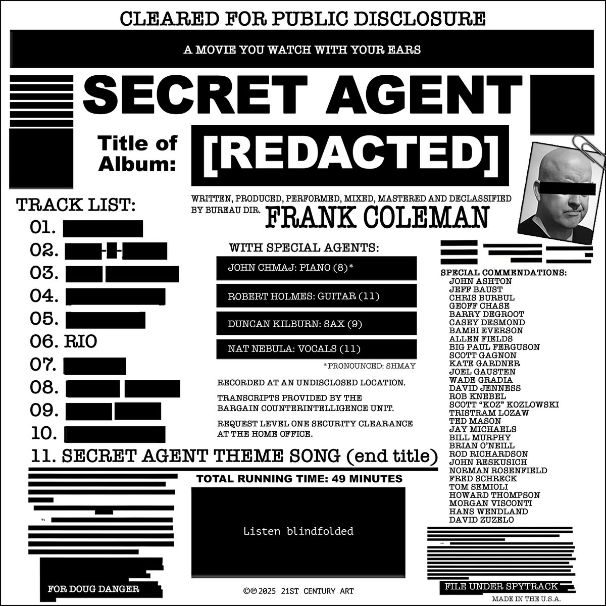 [REDACTED] - Director's Mix | Secret Agent