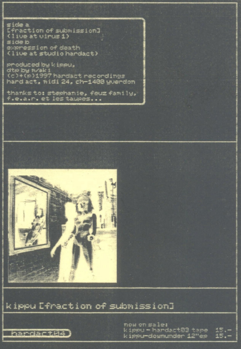 KIPPU HARDACT TAPE04 - 60MINUTESOFABNORMALITY | KIPPU