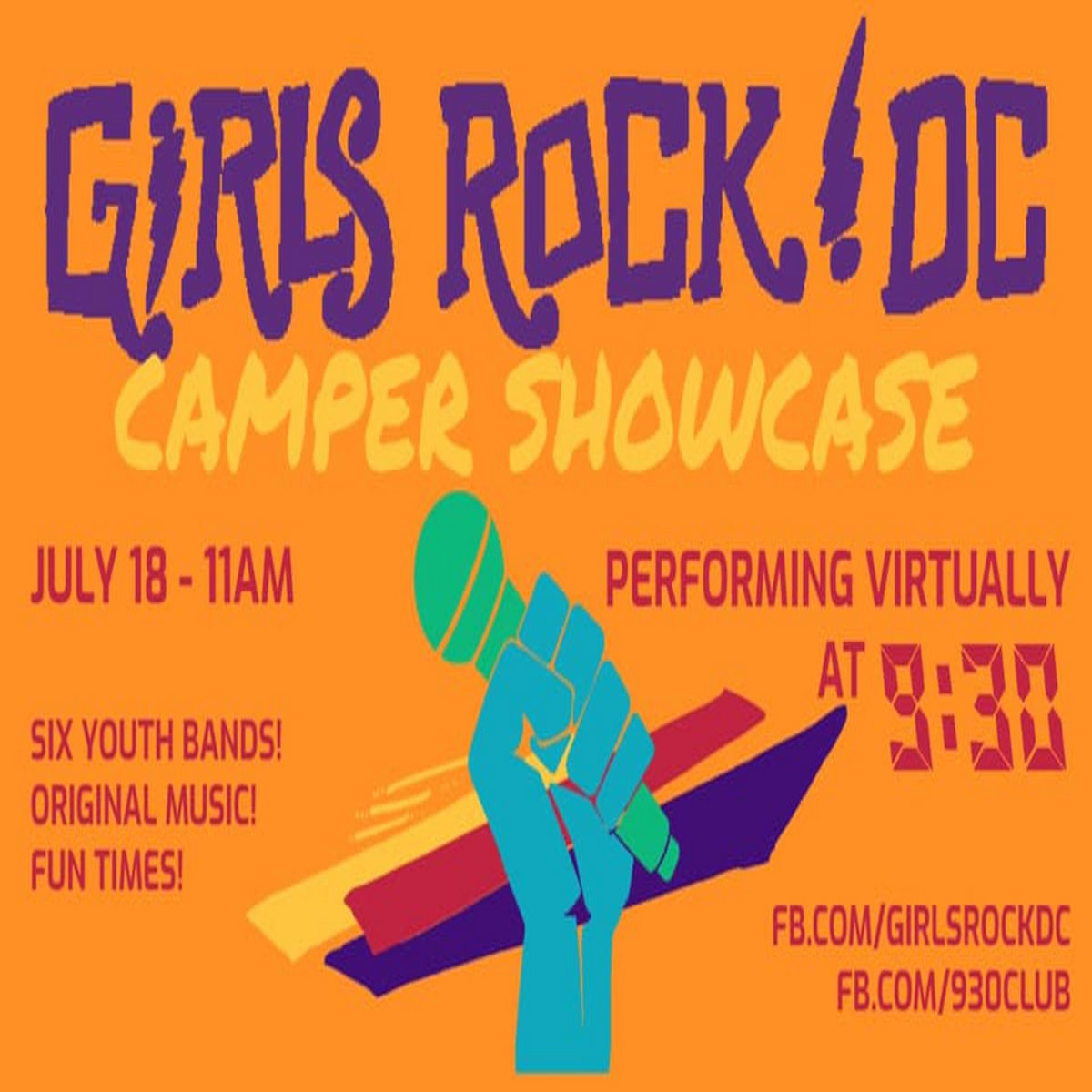 Girls Rock! DC 2020 Summer Camp | Girls Rock! DC