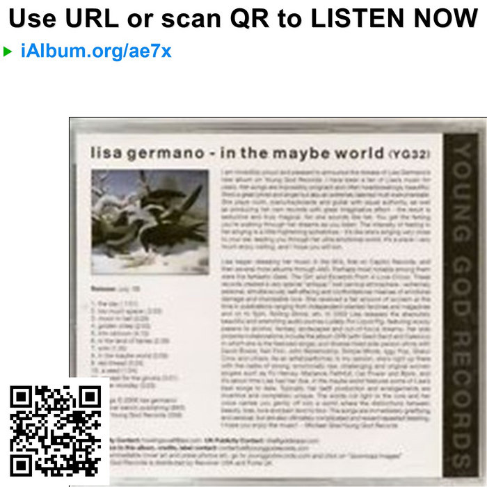 In The Maybe World | Lisa Germano