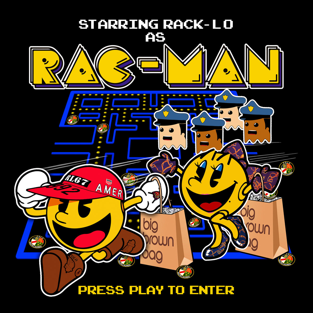 Rac Man | Starring Rack-Lo as Rac Man | Rack-Lo