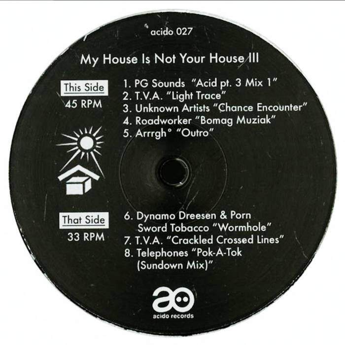My House Is Not Your House lll | V/A | acido