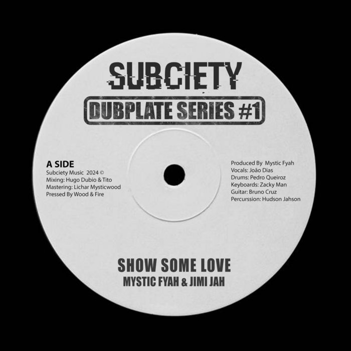 DUBPLATE SERIES #1 | Mystic Fyah | SUBCIETY RECORDS