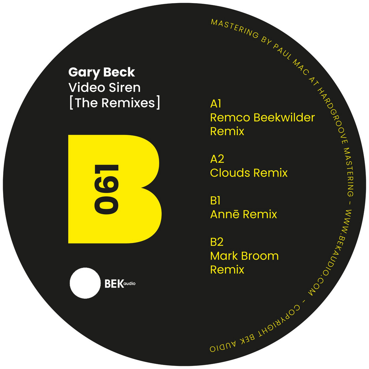 Video Siren Remixes | Gary Beck