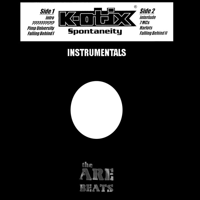 The ARE Presents: K-otix Spontaneity Instrumentals | The ARE