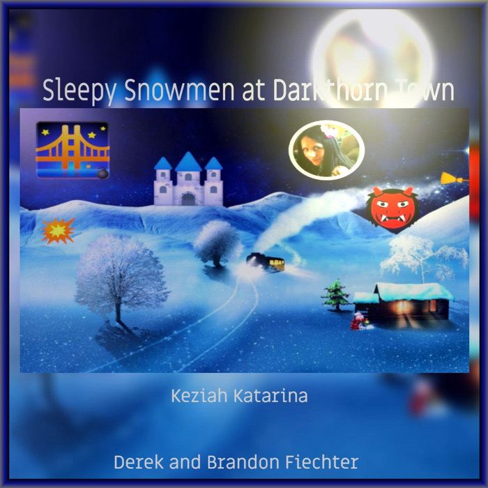Sleepy Snowmen at Darkthorn Town | Keziah Katarina