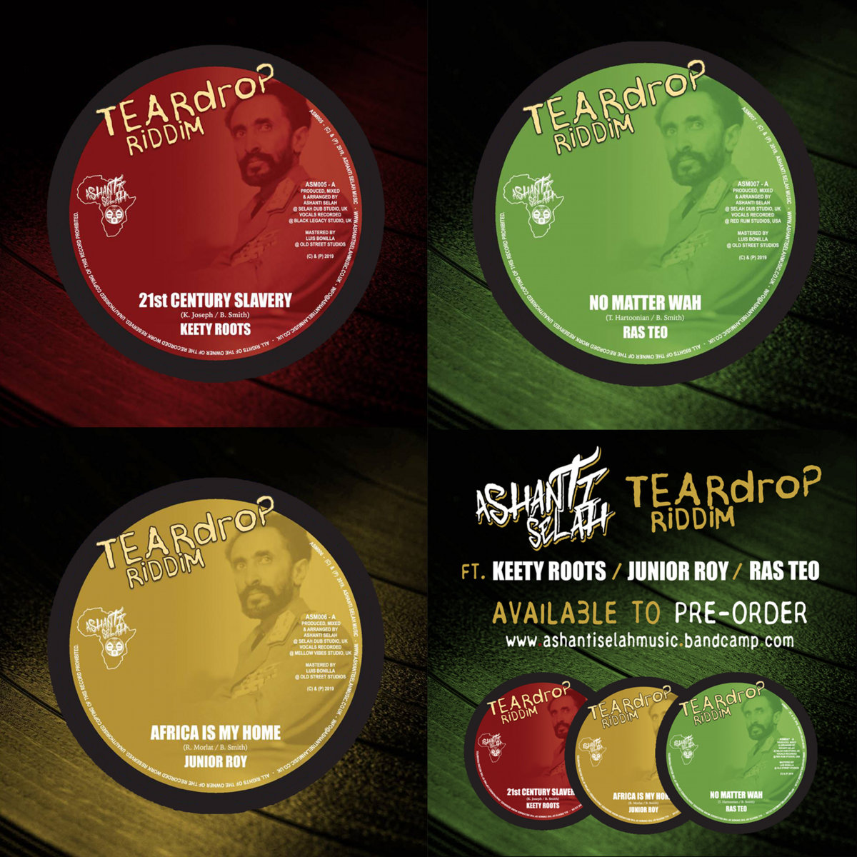 The Teardrop Riddim | Keety Roots, Junior Roy, Ras Teo | Ashanti Selah