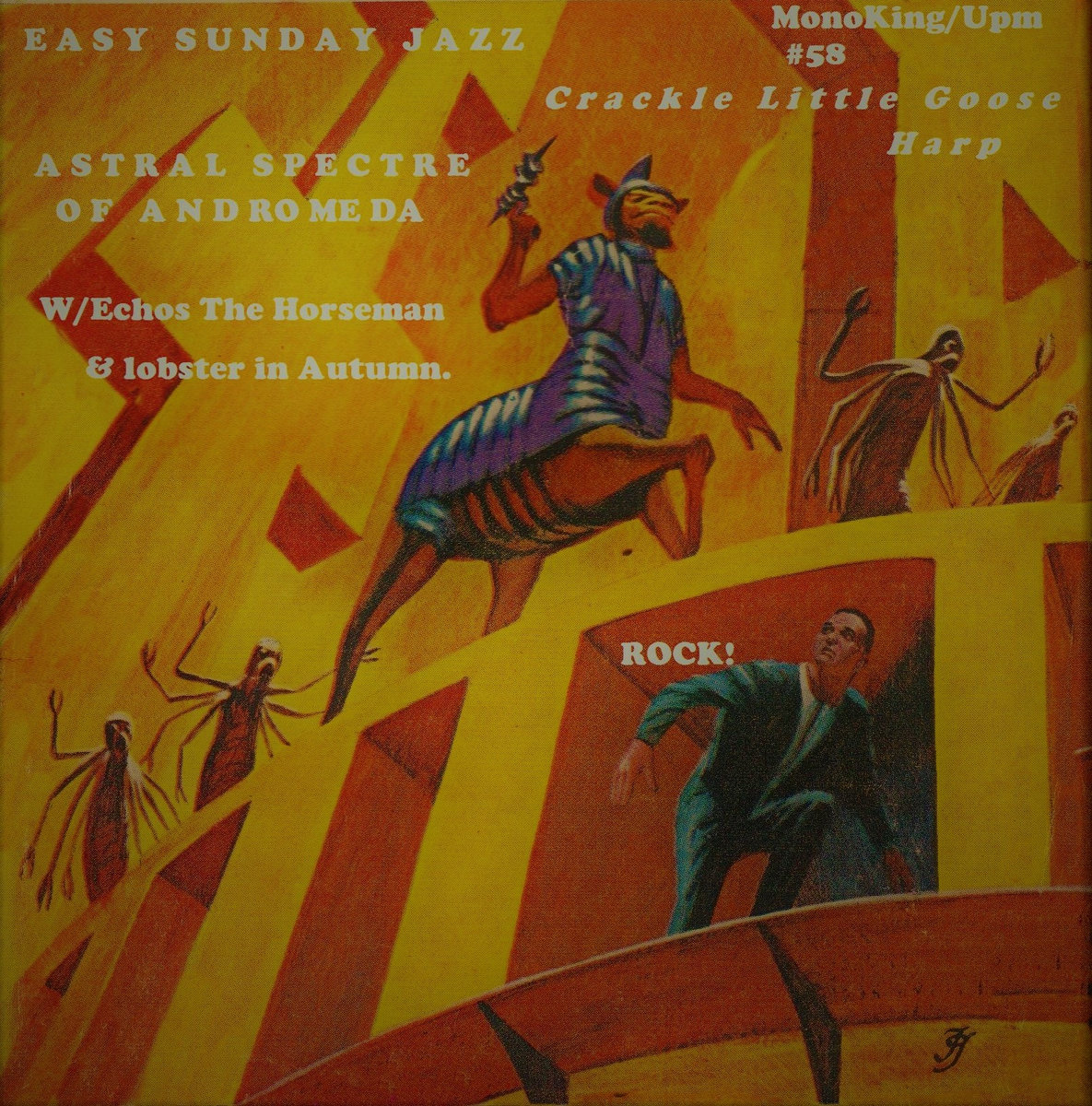 Crackle little Goose Harp | easy Sunday jazz | Captain Feeney OFFICIAL
