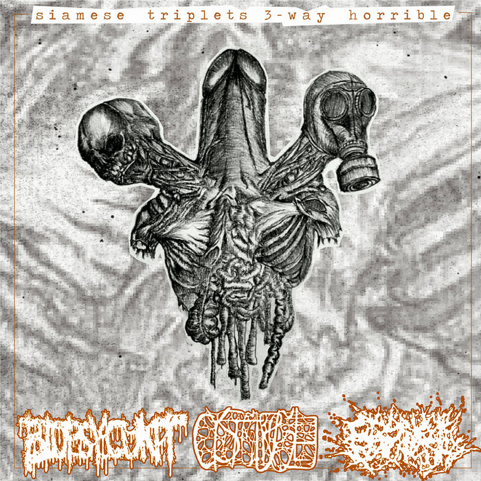 Siamese Triplets 3-Way Horrible | Cadaverfucker