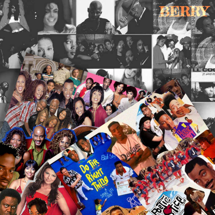 90s Music Collage