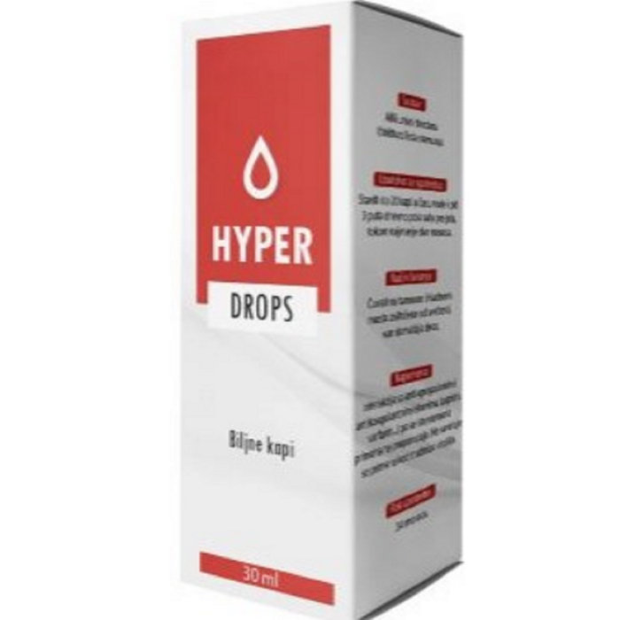HYPERDROPS KAPI - Za kontrolu razine hipertenzije - Hyperdrops Kapi Cena Serbia | Hyperdrops ...