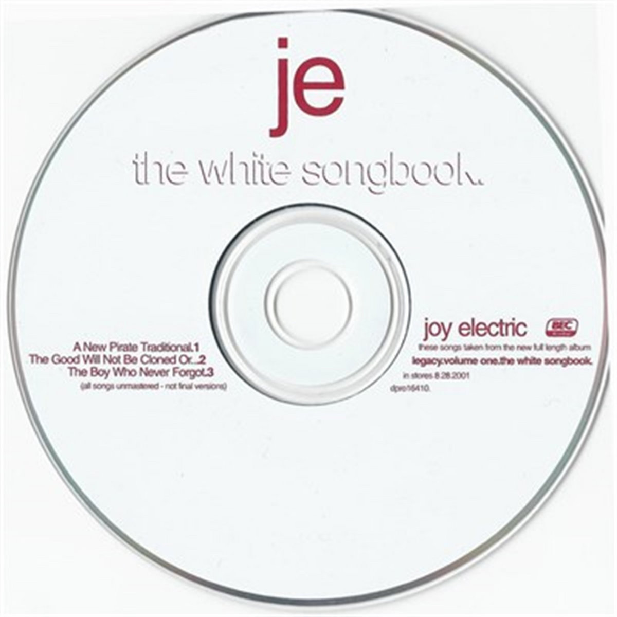 The White Songbook | Joy Electric