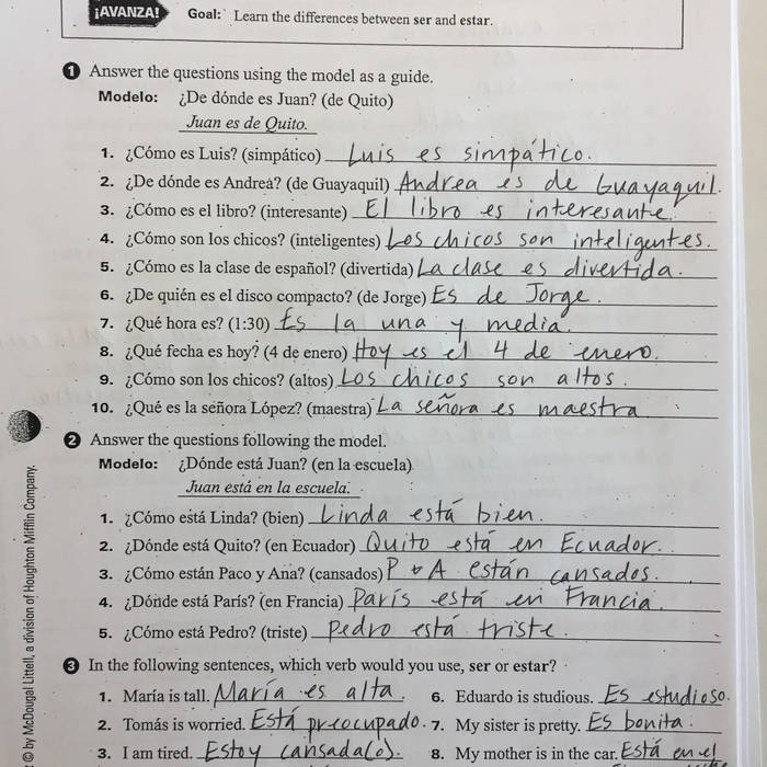 Realidades 2 Workbook Capitulo 2a Page 36 Answers zip Egevalm 