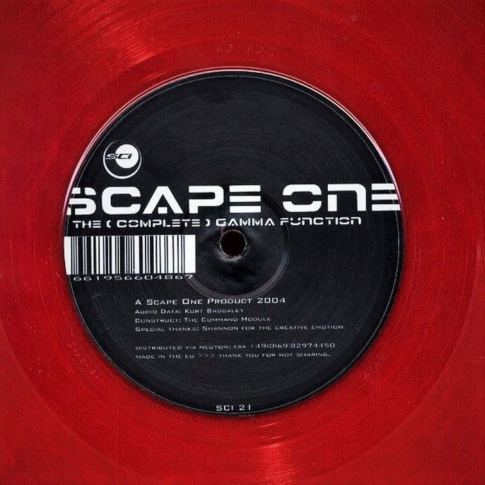 The Complete Gamma Function | Scape One