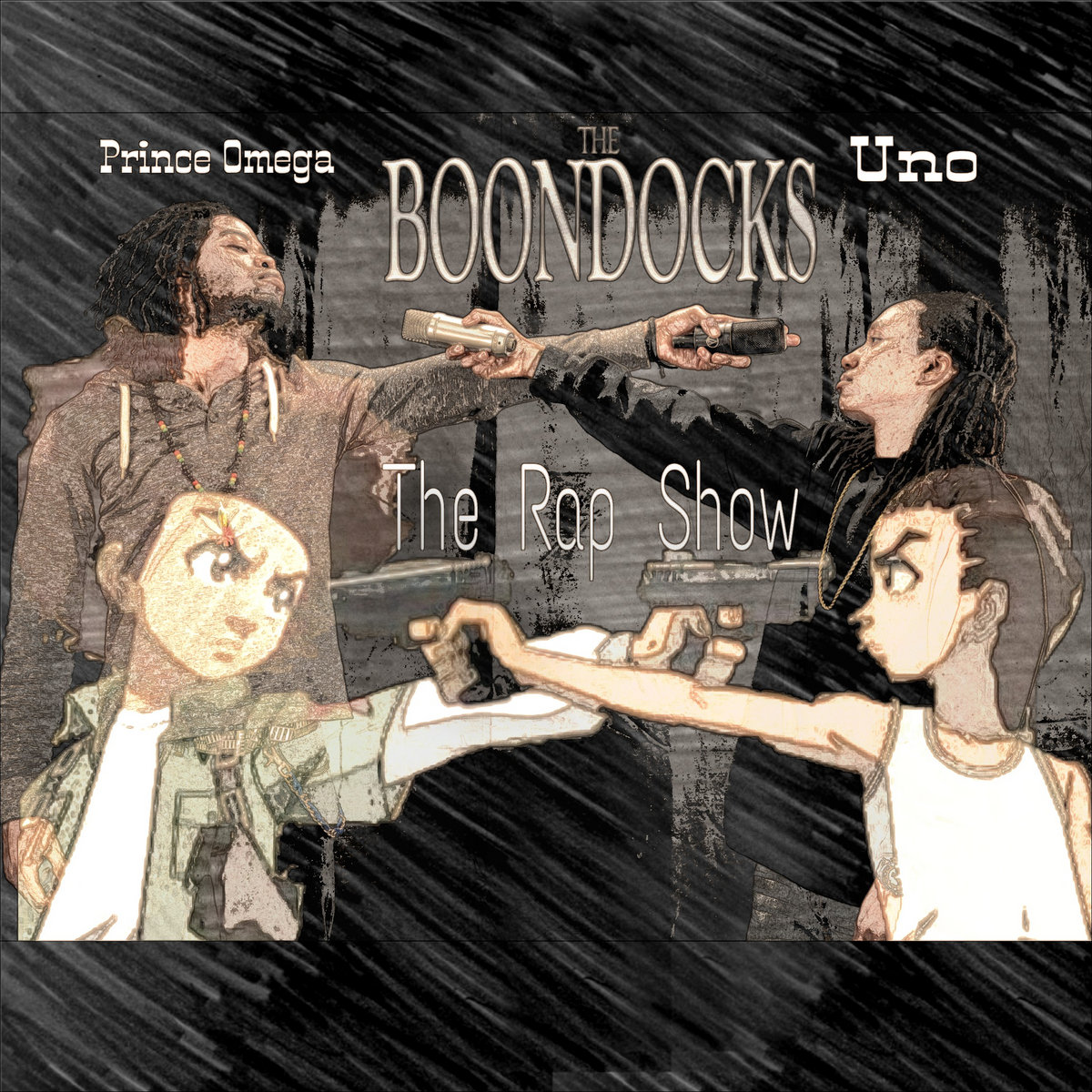 Prince Omega & Uno - The Boondocks Rap Show Mixtape | Una-Ver-Sile